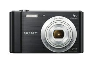 sony dscw800/b 20.1 mp digital camera (black)