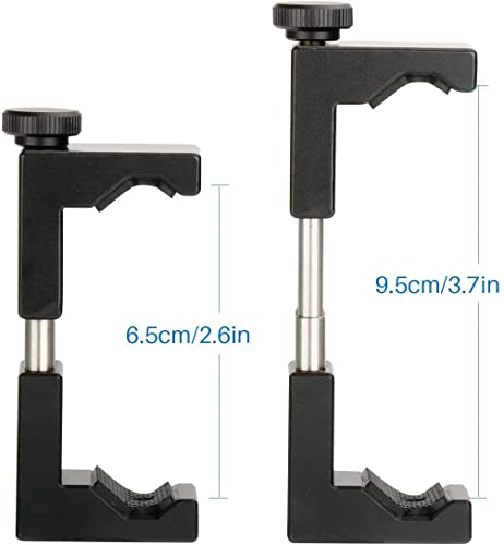 Ulanzi Aluminum 1/4'' Phone Tripod Mount for iPhone 13 Pro Max X 8 Samsung Smartphones with Adapter Mount for Gopro Hero 10 9 8 Session Xiaomi Yi 4K SJCAM SJ4000 Eken H9 Action Camera Accessory