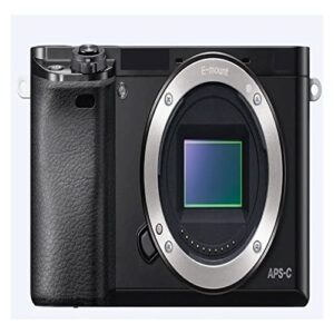 DYOSEN Digital Camera A6000 Mirrorless Digital Camera Body Only Silver ILCE-6000-24.3MP -Full HD Video Digital Camera Photography (Color : A)