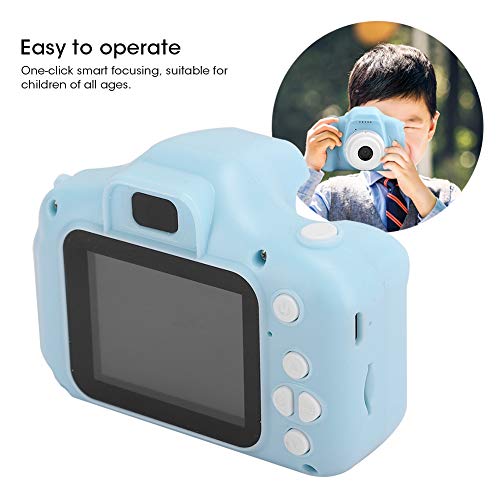 FECAMOS Digital Video Cameras, Digital Video Simple Operation 30 Different Frames to Choose Kid Mini Photography Camera for for Parent-Child Entertainment(Blue-General Purpose)