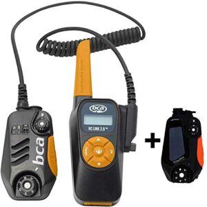 backcountry access bca bc link 2.0 two-way frs radio + frogzskin vent kit