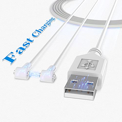 Fast Charging Magnetic Cable Cord Universal Charger for Massager, Compatible with Power Bank Phone Charger Adapter Computer, Suitable for Most Magnetic Massagers on The Market