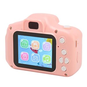 Kids Digital Camera Multi Mode Filter Front Rear 8MP 1080P HD Video Cute Toddler Camera Pink Camera for Home Outdoors Travel Girls Boys Pink