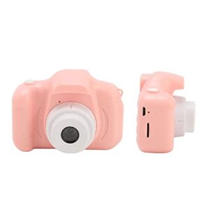 Kids Digital Camera Multi Mode Filter Front Rear 8MP 1080P HD Video Cute Toddler Camera Pink Camera for Home Outdoors Travel Girls Boys Pink