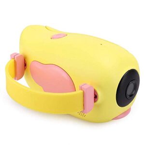 IW.HLMF USB Children Digital Camera AI Intelligent Video Camera Camera with Multiple Cute Cartoon Photo Stickers Support 2000/2003/Me/XP/Vista/Windows 7/Mac OS(Pink) Gift