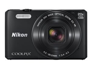 nikon coolpix s7000 16 mp digital camera with 20x optical image stabilized zoom 3-inch lcd (black)