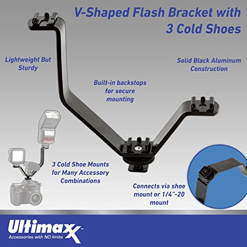 Ultimaxx Advanced OM System OM-1 Mirrorless Camera Bundle (Body Only) - Includes: 2X 128GB Extreme SDXC’s, V-Shaped Bracket, Universal Speedlite, Lightweight 60” Tripod & Much More (25pc Bundle)