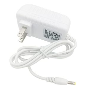 white power cord replacement for alexa dot 3rd gen, 4th gen, 5th gen 2022, 15w power adapter charger