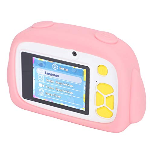 Video Recording Camera, Children Camera, Continuous Shooting, for Children(Pink)