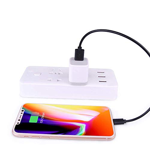 USB Wall Charger, CableLovers 1A/5V 3-Pack Travel USB Plug Charging Block Brick, Charger Power Adapter Cube Compatible Phone Xs/XS Max/X/8/7/6 Plus, Galaxy S9/S8/S8 Plus, Moto, Kindle, LG