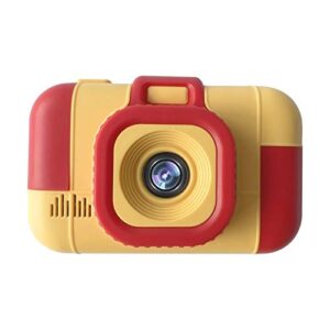 unmarked selling high-definition dual-camera photo children digital camera baby toytoy (color : red yellow)