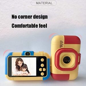 unmarked Selling High-Definition Dual-Camera Photo Children Digital Camera Baby Toytoy (Color : Red Yellow)