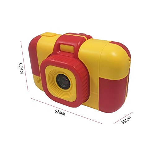 unmarked Selling High-Definition Dual-Camera Photo Children Digital Camera Baby Toytoy (Color : Red Yellow)