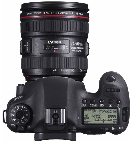 Canon EOS 6D with EF 24-70mm F4L IS USM Lens - International Version (No Warranty)