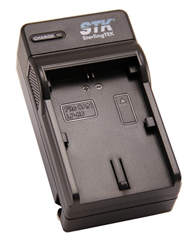 STK LP-E6 Battery Charger for Canon EOS 5D Mark II III and IV, 70D, 5Ds, 6D, 5Ds, 80D, 7D and 7D Mark II, 60D Cameras, LP-E6 Battery, LC-E6 Charger