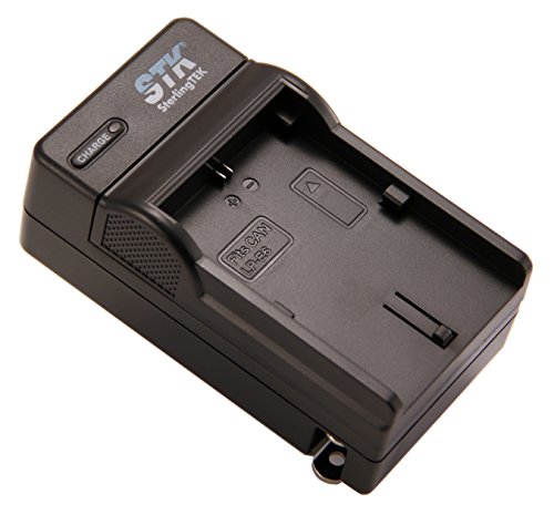 STK LP-E6 Battery Charger for Canon EOS 5D Mark II III and IV, 70D, 5Ds, 6D, 5Ds, 80D, 7D and 7D Mark II, 60D Cameras, LP-E6 Battery, LC-E6 Charger