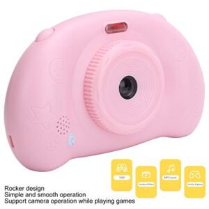 01 Digital Camera, Multiple Kids Camera for Catching for Children(Pink)