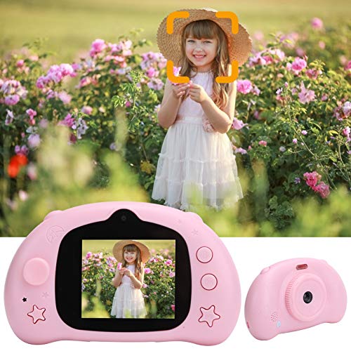 01 Digital Camera, Multiple Kids Camera for Catching for Children(Pink)