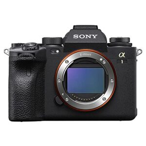 Sony Alpha 1 Mirrorless Digital Camera Bundle with FE 50mm f/1.2 G Master Lens, VG-C4EM Vertical Grip, Backpack, 128GB Memory Card, Spare Battery, 72mm Filter Kit