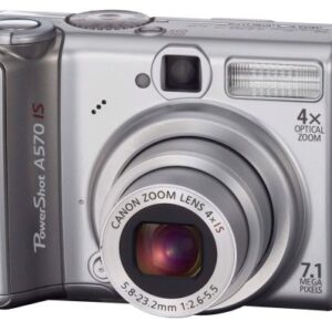 Canon PowerShot A570IS 7.1MP Digital Camera with 4x Optical Image Stabilized Zoom (OLD MODEL)