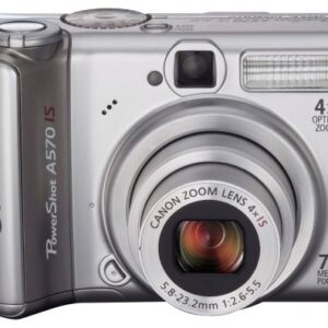 Canon PowerShot A570IS 7.1MP Digital Camera with 4x Optical Image Stabilized Zoom (OLD MODEL)