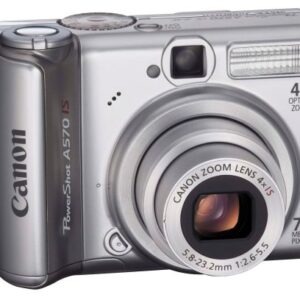 Canon PowerShot A570IS 7.1MP Digital Camera with 4x Optical Image Stabilized Zoom (OLD MODEL)