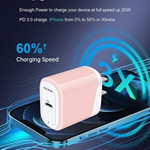 USB C Charger Fast Charging C Port Block for iPhone 14 Pro Max 14 Plus 13 12 11 Mini Se 10 X Xr Xs 8 Plus, Apple Watch 8 7 Usbc Charger Type C Power Adapter Lightning Phone Wall Plug Brick Cube Box