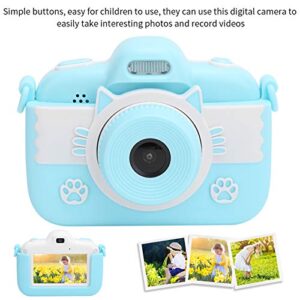 Marukio Children Full HD Digital Camera 2.8in Touch Display Screen Video Camera Toy Gifts(Blue)