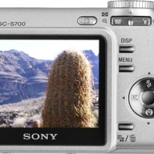 Sony Cybershot DSC-S700 7.2MP Digital Camera with 3x Optical Zoom