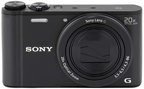 Sony DSCWX350 18 MP Digital Camera (Black)