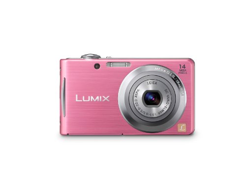 Panasonic Lumix DMC-FH2 14.1 MP Digital Camera with 4x Optical Image Stabilized Zoom with 2.7-Inch LCD (Pink)