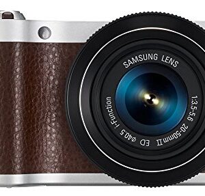 Samsung NX300 20.3MP CMOS Smart WiFi Mirrorless Digital Camera with 18-55mm Lens and 3.3" AMOLED Touch Screen (Brown)