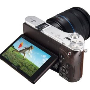 Samsung NX300 20.3MP CMOS Smart WiFi Mirrorless Digital Camera with 18-55mm Lens and 3.3" AMOLED Touch Screen (Brown)