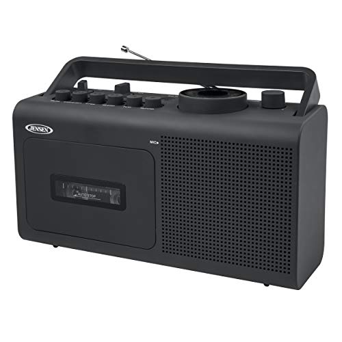 Jensen® Portable Cassette Player/Recorder with AM/FM Radio