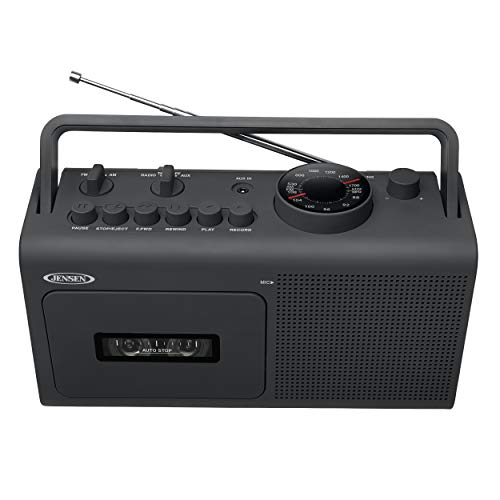 Jensen® Portable Cassette Player/Recorder with AM/FM Radio