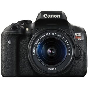 Canon EOS Rebel T6i Digital SLR with EF-S 18-55mm is STM Lens - Wi-Fi Enabled