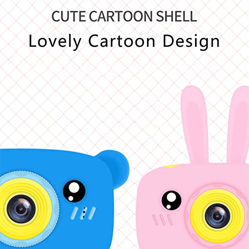 Hosi Baby Camera 2 Inch Auto Screen Protector Case Baby Camera MP3 Playback (Blue)