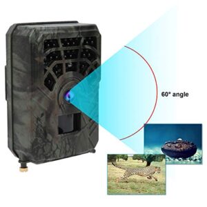 AOER High Definition Hunting Camera, PR300C Can Be Fixed to The Trunk by Fixing Strap It Infrared Camera for Outdoor