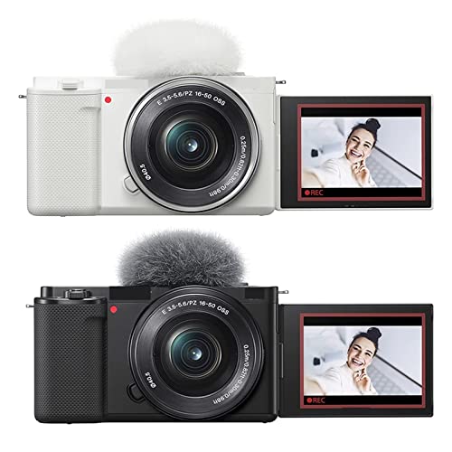 Camera ZV-E10 Mirrorless Camera (Body Only, Black,White) Digital Camera (Color : B)