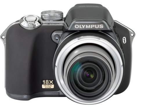 Olympus SP-550UZ 7.1MP Digital Camera with Dual Image Stabilized 18x Optical Zoom