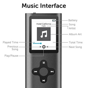 Pro 4GB Video and MP3 Player, FM Tuner, with Camera, Rechargeable Battery, Ultra Compact Design