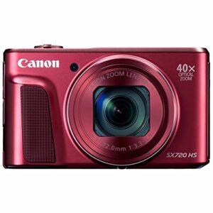 canon powershot sx720 hs digital camera (red)