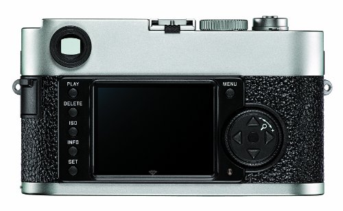 Leica M9-P 18MP Full-Frame Digital Rangefinder Camera (Silver Chrome)