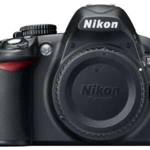 Nikon D3100 14.2MP DX-Format DSLR Digital Camera (Body Only) - (Black)