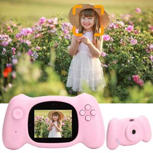 CUTULAMO Children Video Camera, Children Camera 12Mp Photos for Birthday for Kids for Thanksgiving for Christmas(Pink)