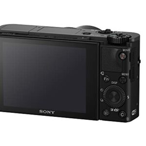 Sony RX100 IV 20.1 MP Premium Compact Digital Camera w/ 1-inch Sensor, 4K Movies and 40x Super Slow Motion HD DSCRX100M4/B