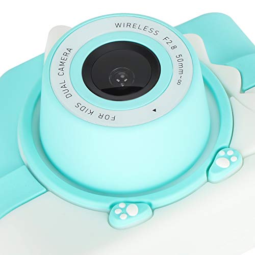 ROMACK Mini Camera, Dual-Camera Kids Camera 24 Million High‑Definition with Photo Stickers for Travel for Children's Toys Gifts