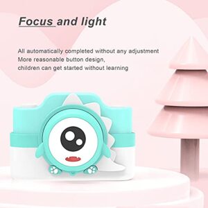 ROMACK Mini Camera, Dual-Camera Kids Camera 24 Million High‑Definition with Photo Stickers for Travel for Children's Toys Gifts