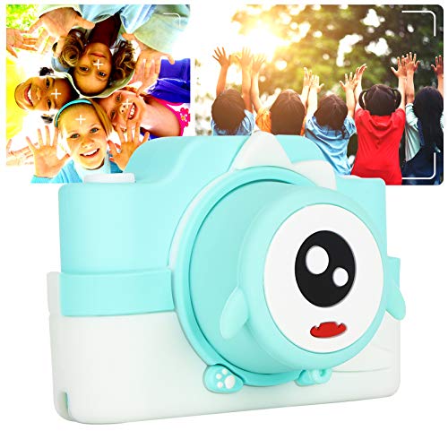 ROMACK Mini Camera, Dual-Camera Kids Camera 24 Million High‑Definition with Photo Stickers for Travel for Children's Toys Gifts