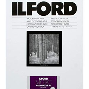 Ilford Multigrade V RC Deluxe Pearl Surface Black & White Photo Paper, 190gsm, 5x7, 100 Sheets